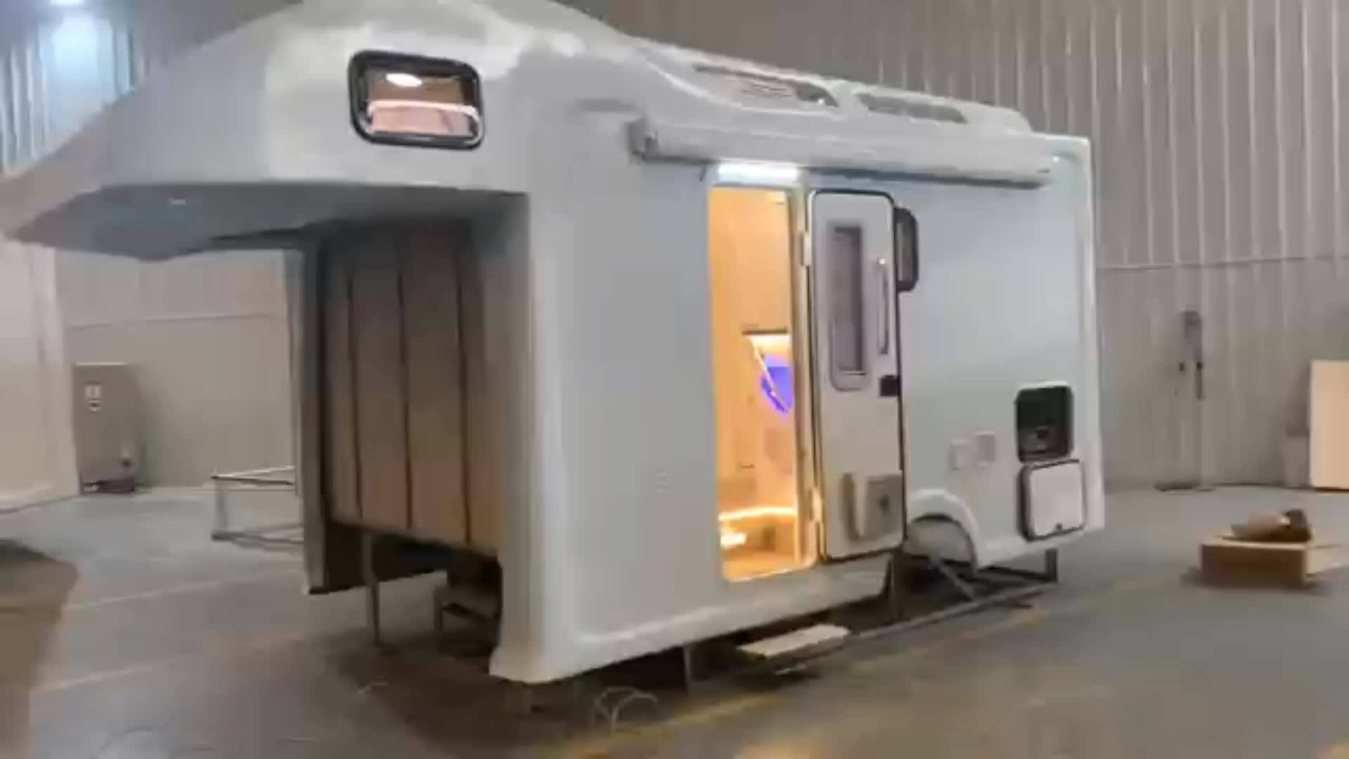 New Camper Truck Luxury Caravan House Vehicle Motorhome Rv Cabin Box ...