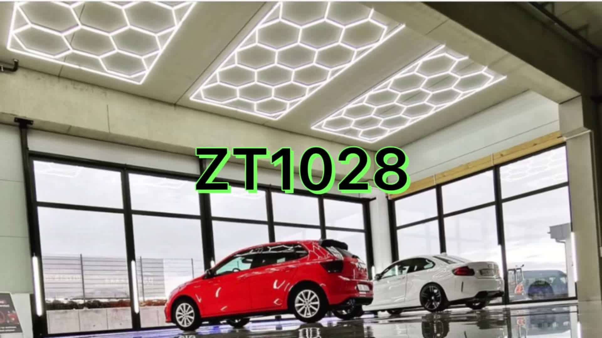 Garage Hexagrid Interior Inspection Auto Car Tunnel Detailing Lights ...