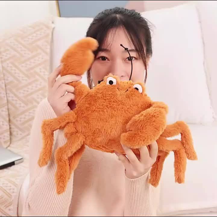 Super Soft Cute Crayfish Doll 22/35/45cm Shelton Shrimp Mantis Crab ...