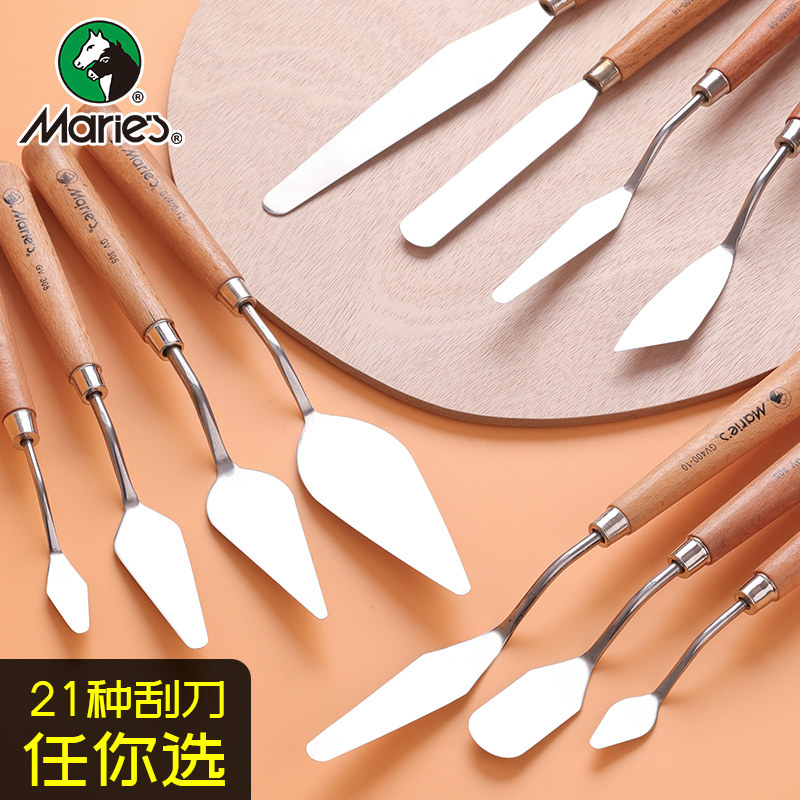 [USD 6.52] Marley oil painting scraper acryl water powder paint pick ...