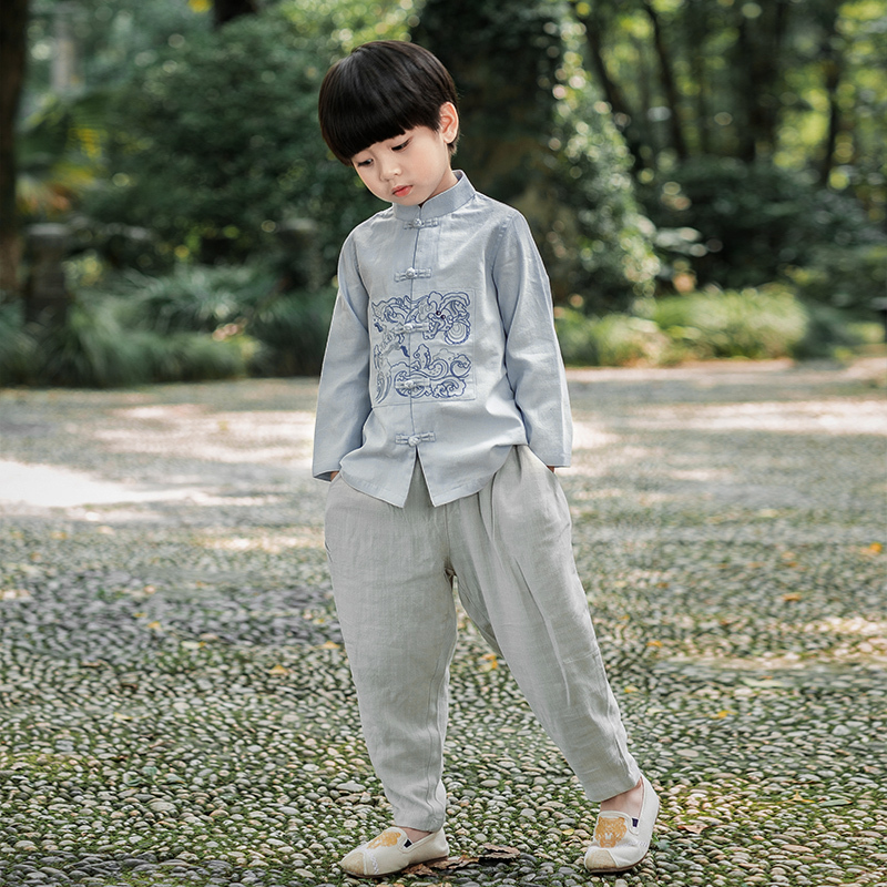 Boys Tang Suit for Kids Hanfu boysseason Chinese children costume ...