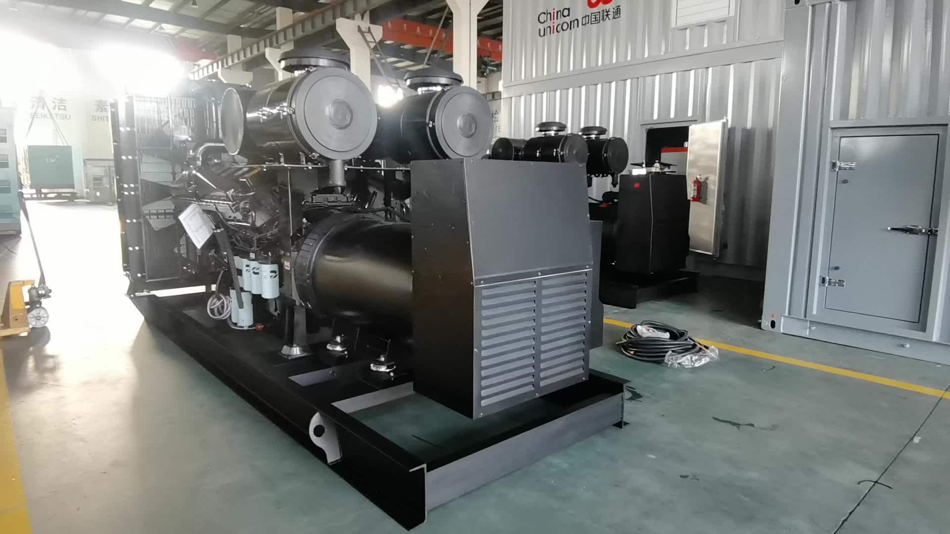 Planta Eléctrica De 1000 Kva Con Generadores Cummins,1 Mva,Jhk-1000gf ...