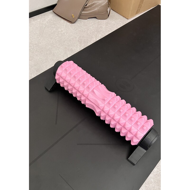 Professional solid roller triangular fixed foam roller bracket fitness ...