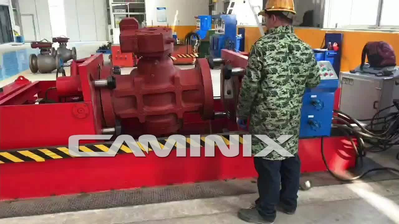 Hydraulic Pressure Valve Clamping Claws Testing Machine For Test Flange ...
