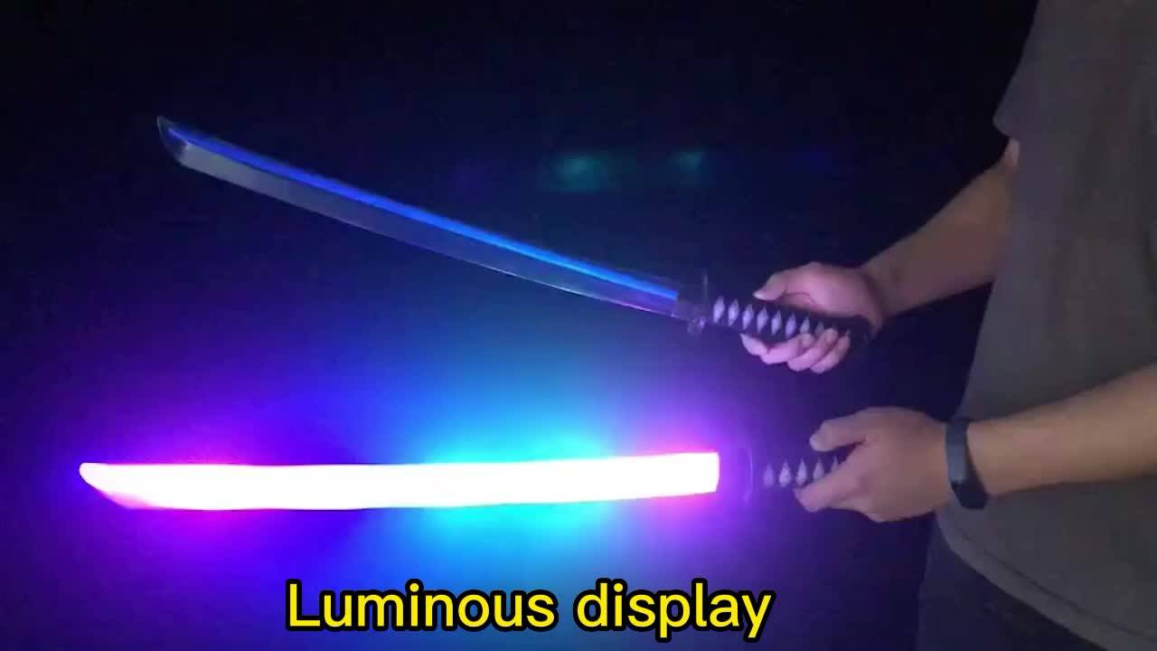 Cheap Realistic Samurai Katana Toy Swords Light Up Toys Led Flashing ...