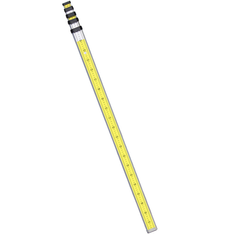 Thickened 5 meters level tower ruler Double-sided scale ruler ...