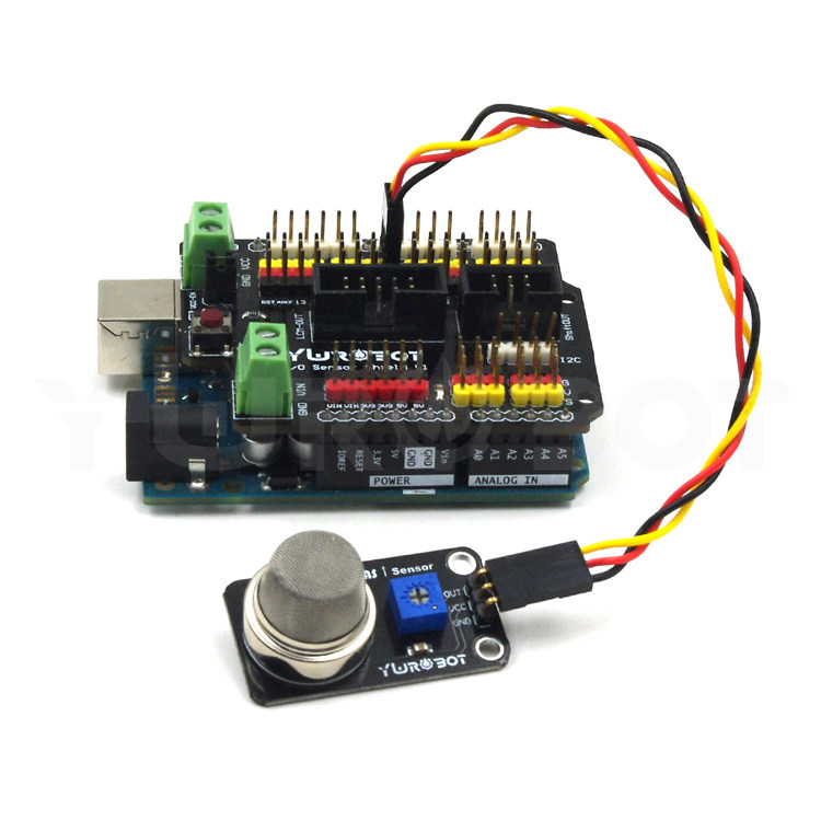 Arduino MQ Series Gas Sensor Smoke Sensor