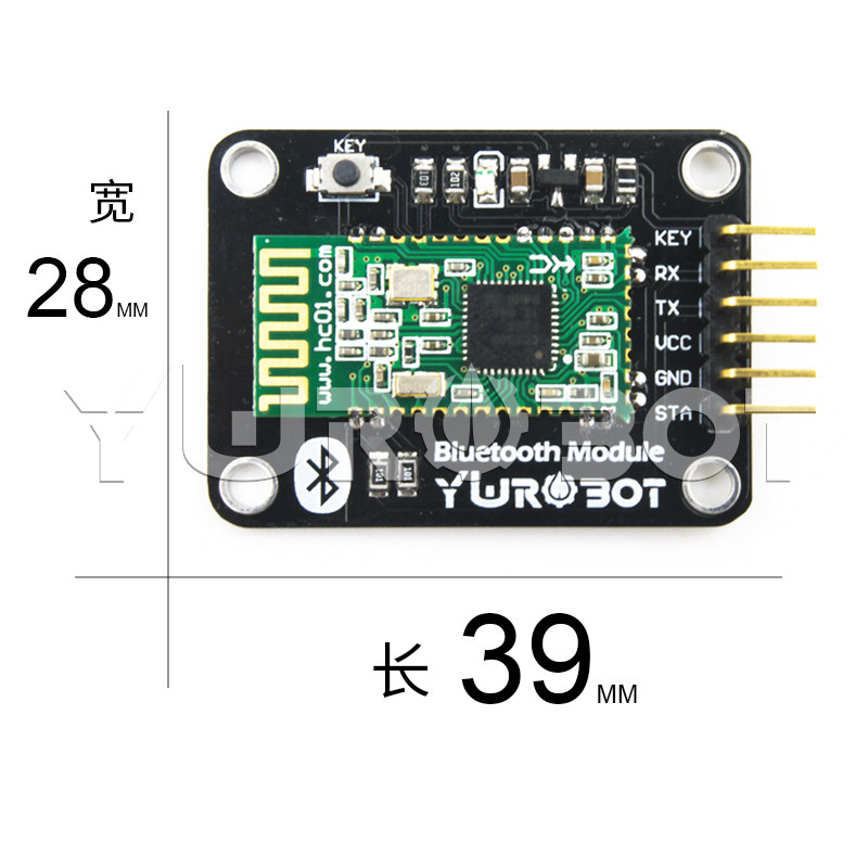 YwRobot HC08蓝牙模块：Arduino BLE4.0无线通讯新宠，打造你的智能硬件梦想！-Arduino系列-淘宝百科网