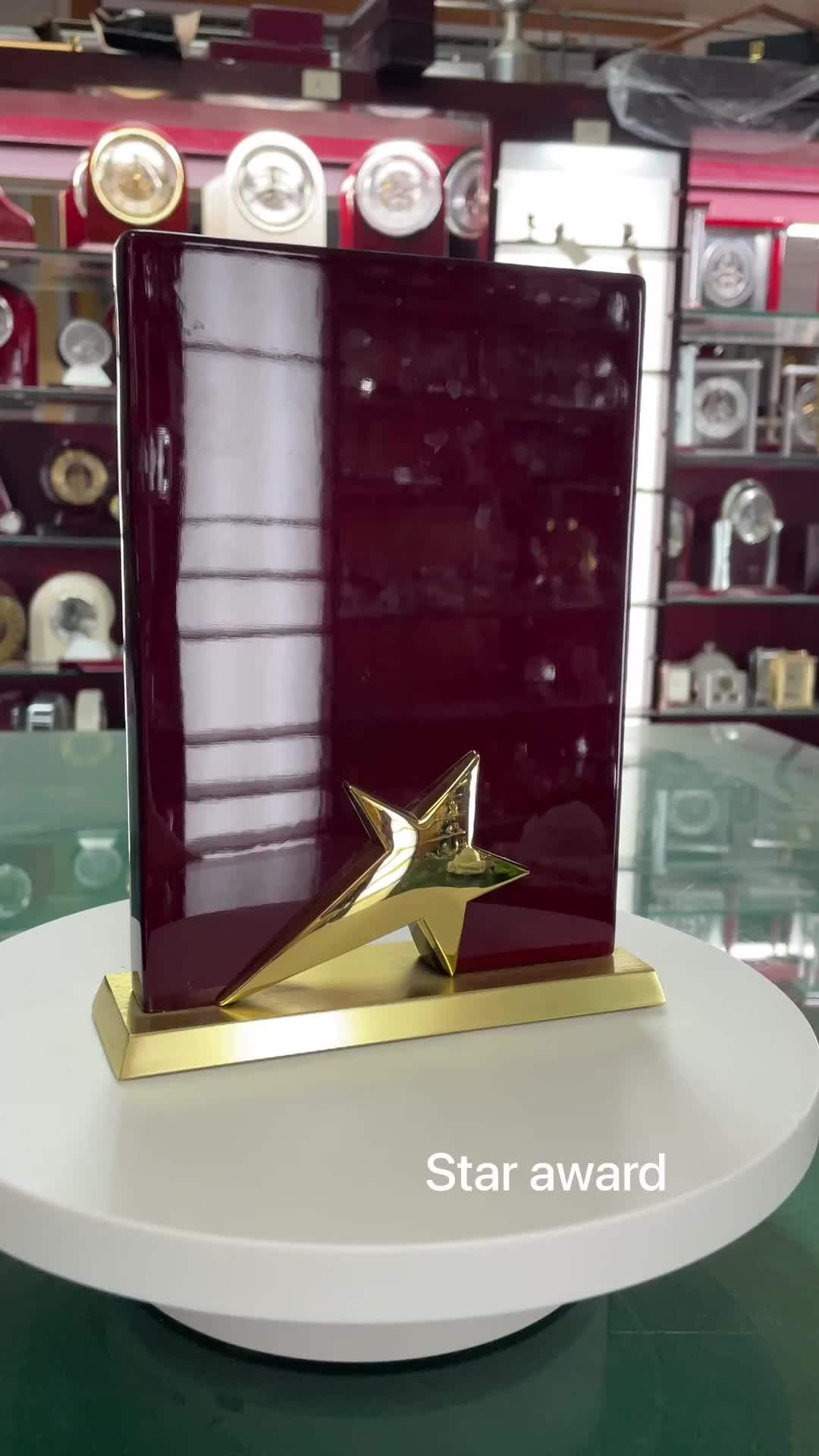 Custom Rosewood Piano Finished Standing Gold Silver Star Recognition ...