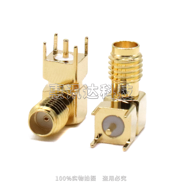 SSMA-KWE SSMA弯座 焊PCB面板插座 迷你SMA母座 SSMA-KWHD 连接器-阿里巴巴