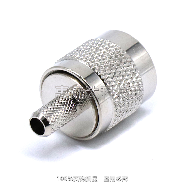 TNC-C-J5 TNC公头内螺纹内针压接50-3电缆 TNC-J-3 射频连接器-阿里巴巴