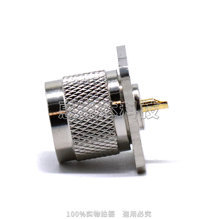 N-JF N型公头带法兰盘固定N-50JFD 射频连接器L16-JF-阿里巴巴
