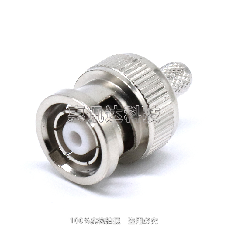 RPBNC-C-J5 RPBNC-J5 BNC外卡内孔 压接50-3线缆 卡口头 连接器-阿里巴巴