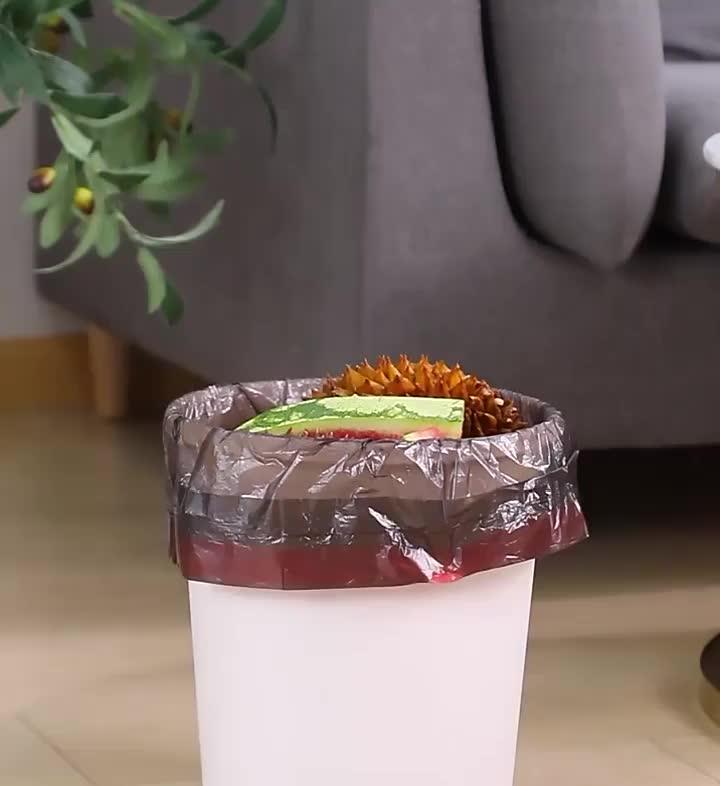 Custom Disposable Decomposable Recycled Plastic Pe Black Green Yellow ...