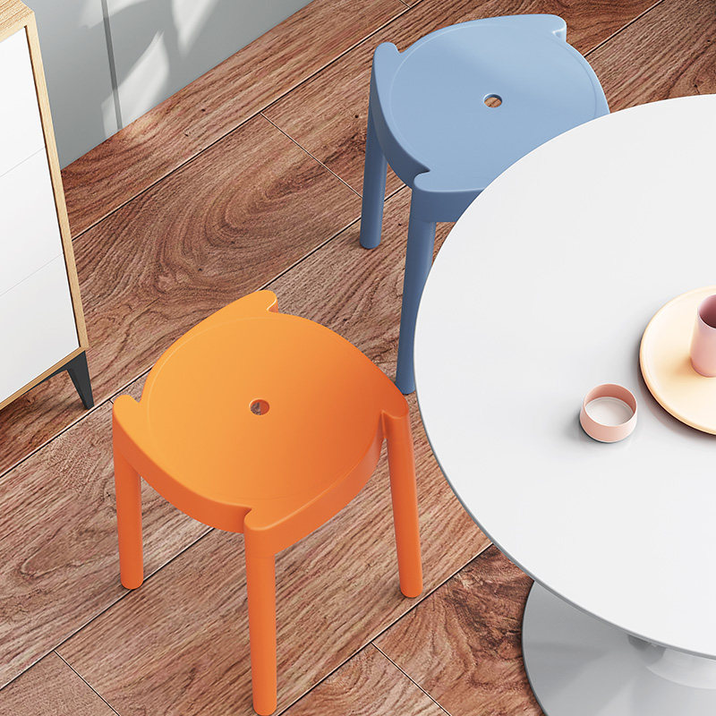 [USD 56.38] Plastic stools with thickened whirlwind stool economy high ...