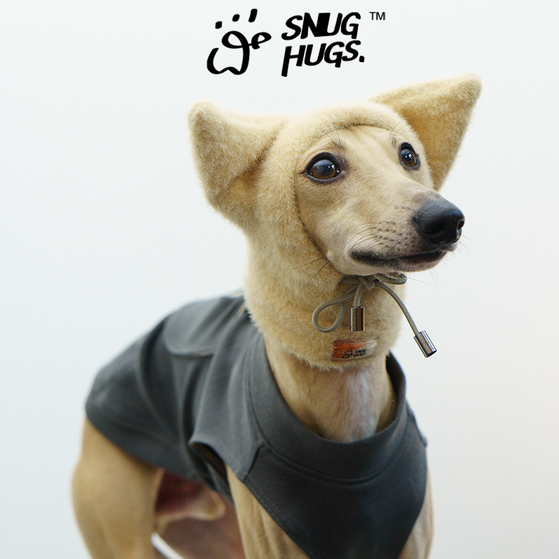 Snughugs puppy hat, cat ear design, heattech and cute!