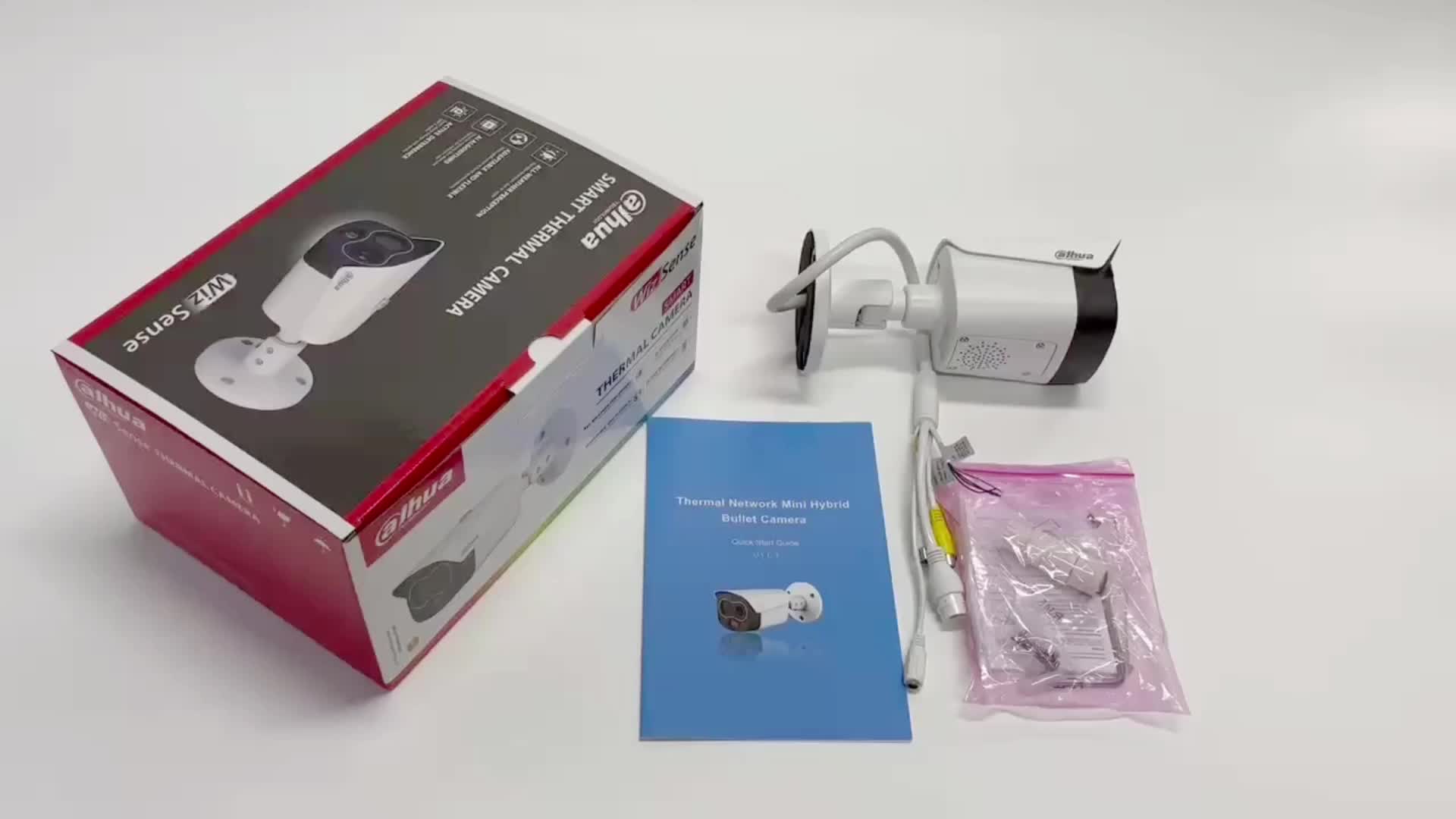 Dahua Dh Tpc-bf1241-s2 4mp Thermal Network Mini Hybrid Bullet Camera Heat/smoking/call Detection ...