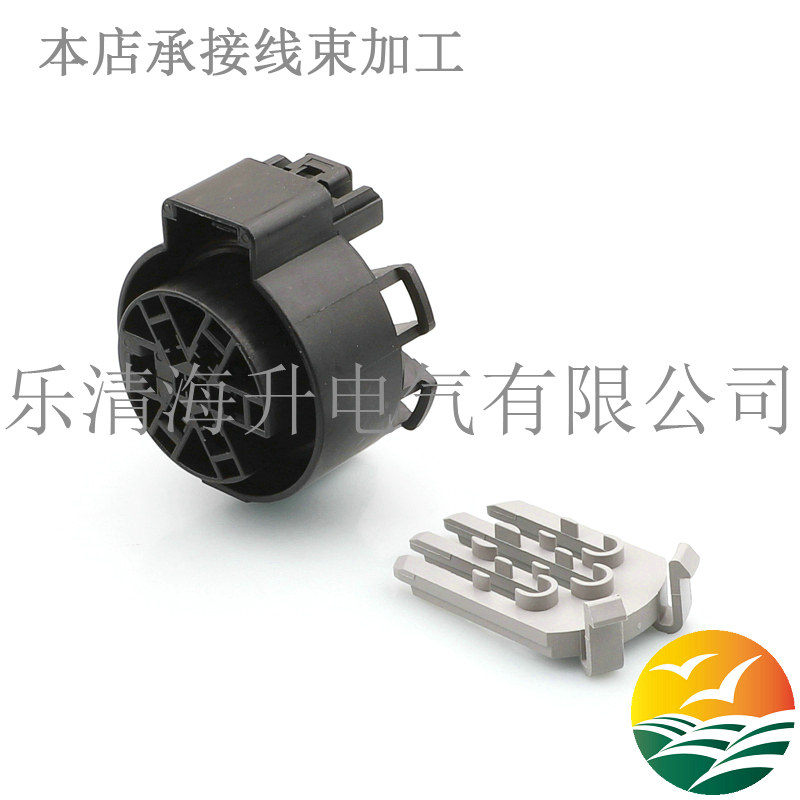 15317327黑色13626146线束插头15354653国产7孔7p-阿里巴巴