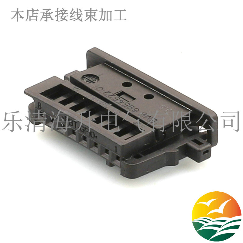 6954522-01黑色8E0972576汽车连接器1418156-1国产插头3D0972708A-阿里巴巴