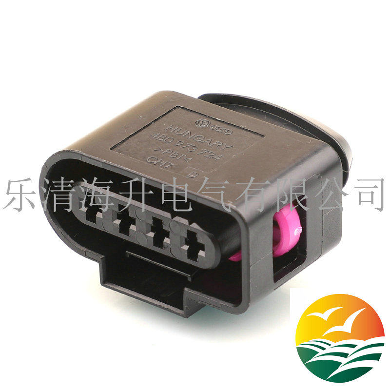 适用于汽车点火线圈4B0 973 724线束插头4B0973724连接器F371800A-阿里巴巴