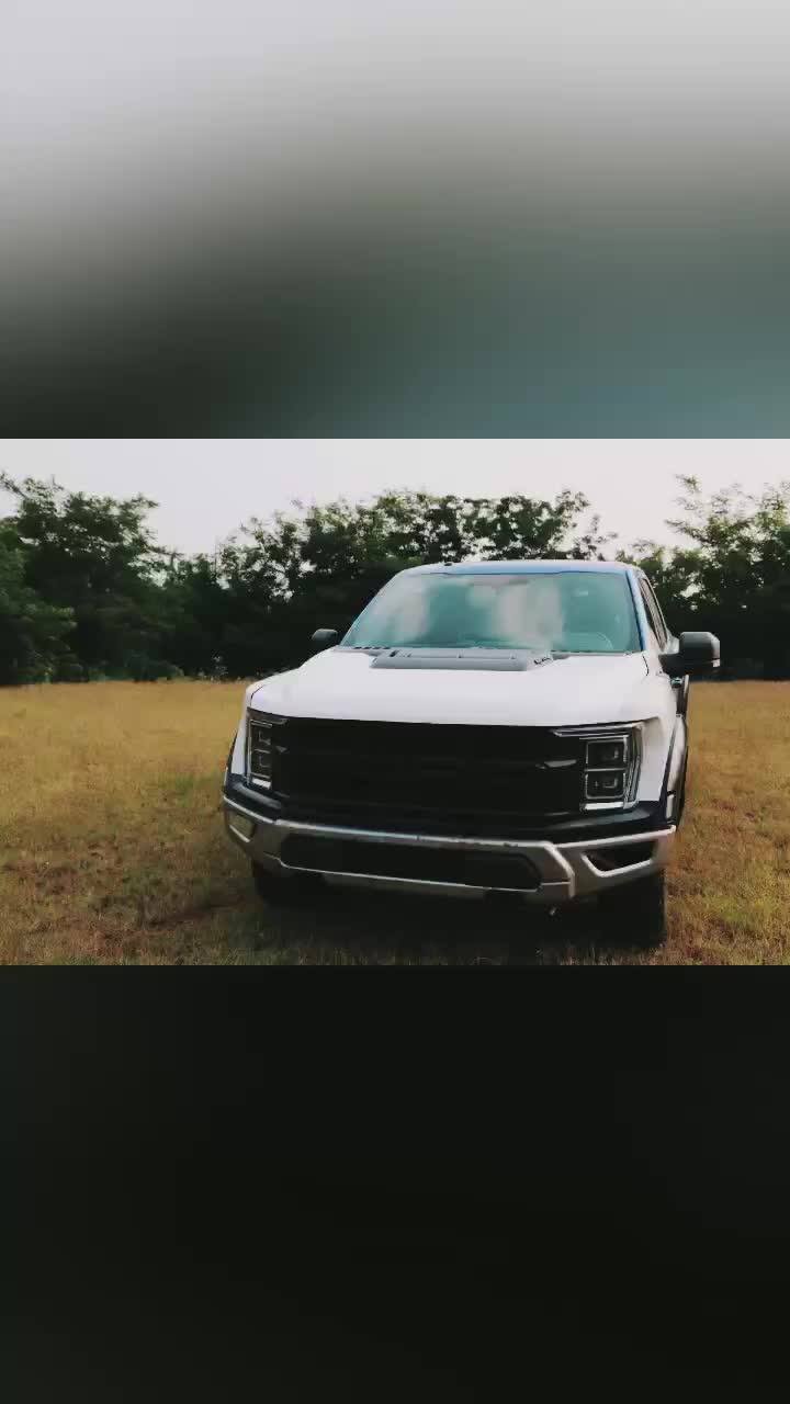 2022 Raptor R Style Grille Hood Car Bumpers Body Kit Upgrade Bodykit ...