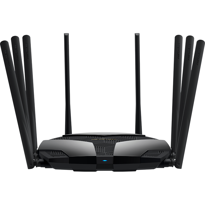 Mercury full Gigabit port 2600M dual-band Gigabit wireless router Home ...