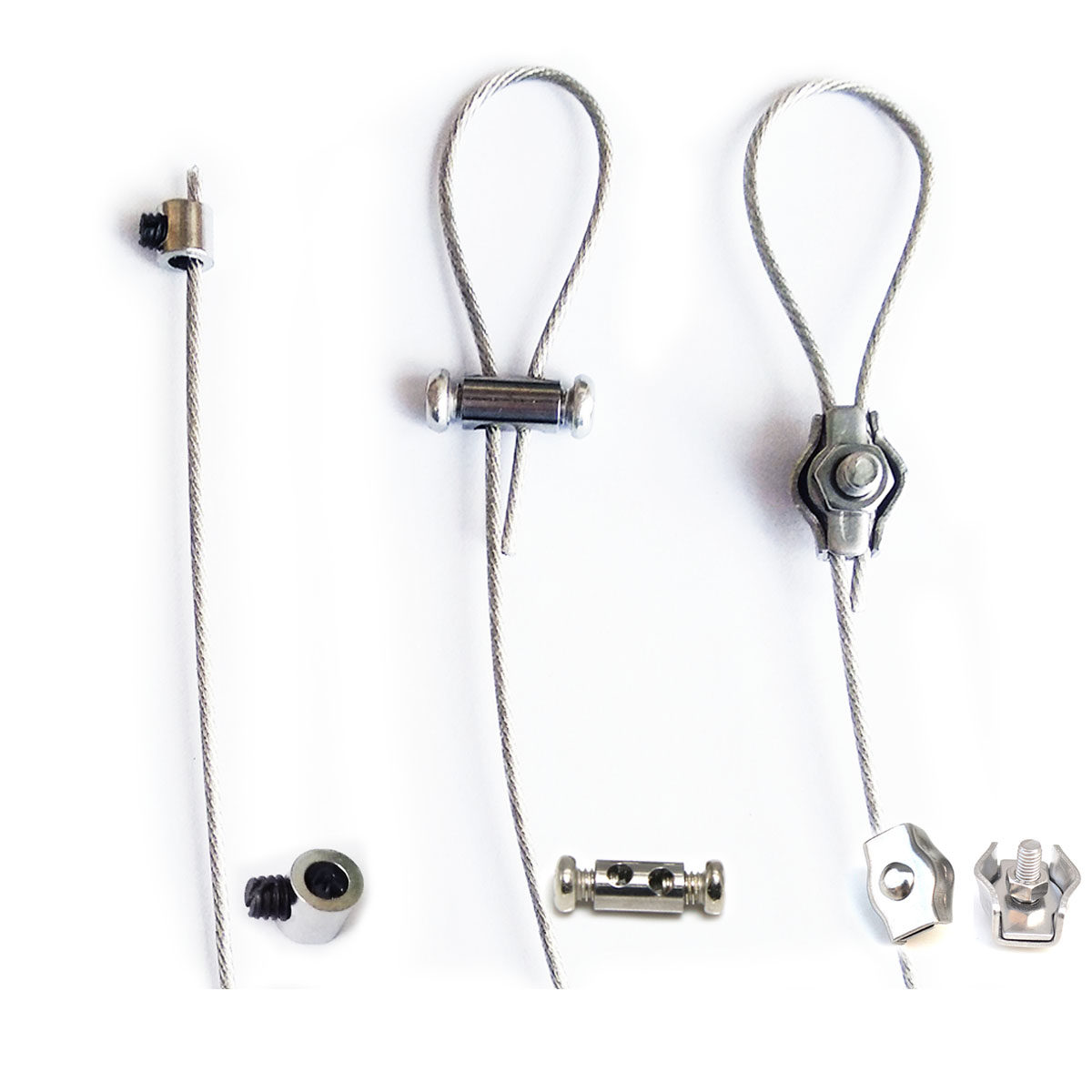 [USD 4.37] Aquarium Lamp Hanging Steel Wire Rope Lock Sling Suspension ...