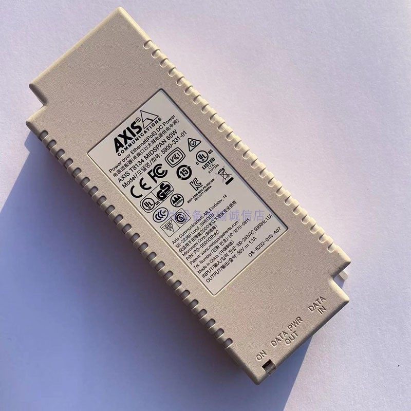 AXIS安讯士T8134 PD-9501GR千兆POE高功率供电模块网络球机电源-Taobao