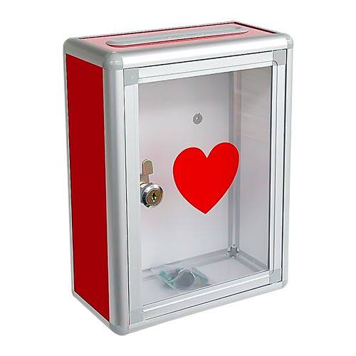 Acrylic transparent plexiglass wall-mounted donation box Merit box ...