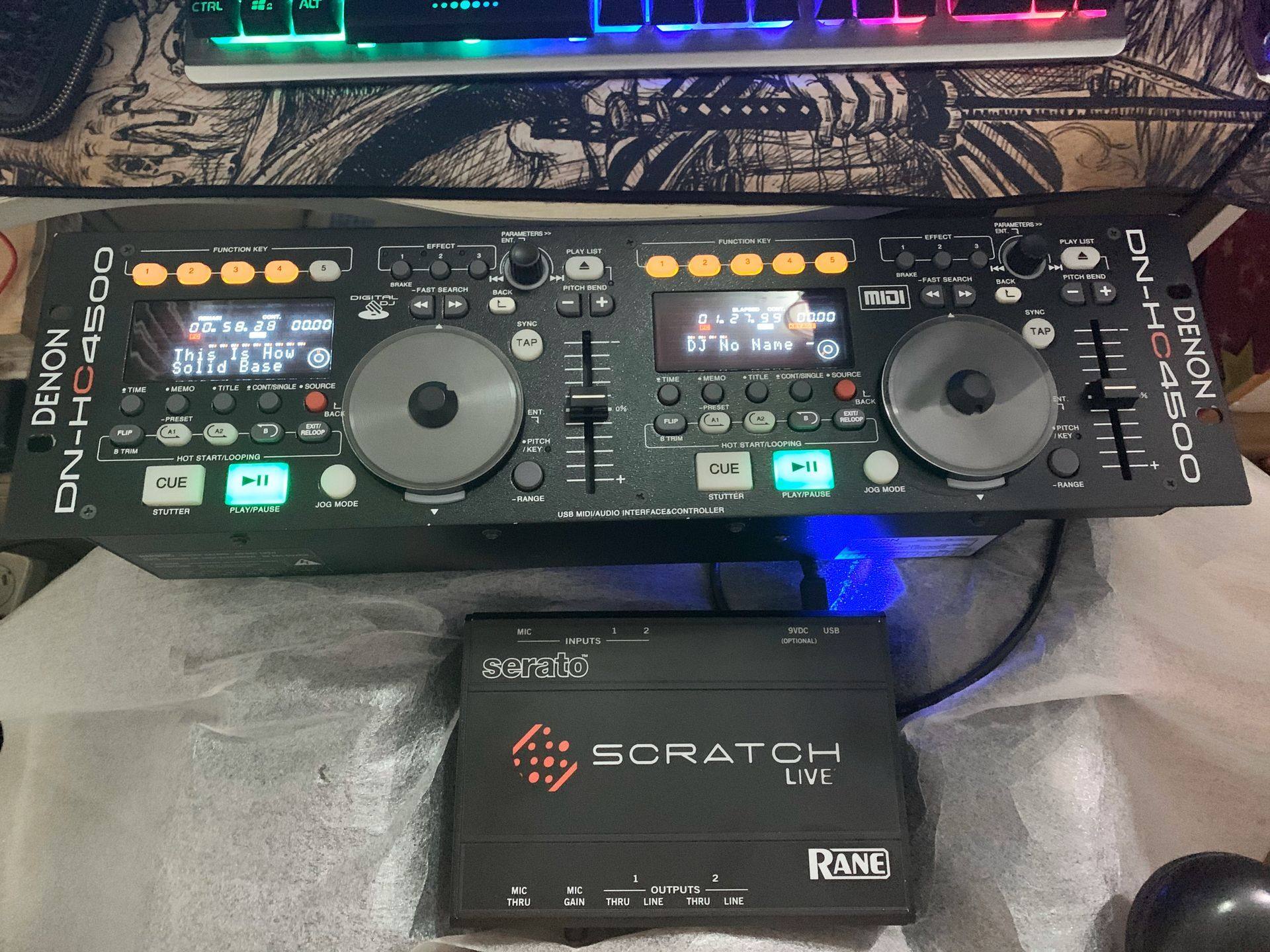 天龙DENON DN-HC4500控制器打碟机一体机：DJ新手与高手的必备神器！🎧🎶-打碟机-淘宝百科网