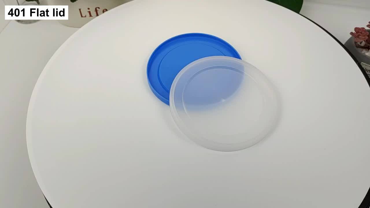 Pp Pe 300 Plastic Lids For Metal Cans Plastic Caps For Cans Colorful ...