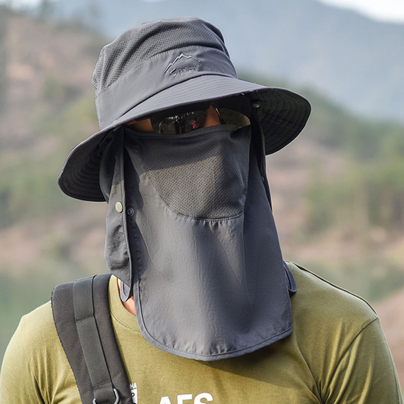 Sunscreen hat Men's fishing hat Summer fisherman hat Outdoor ...