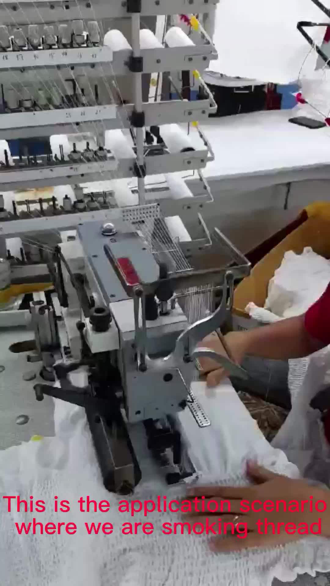 Custom Colors 0.3mm 0.5mm 0.6mm Smocking Elastic Thread Spandex Double ...