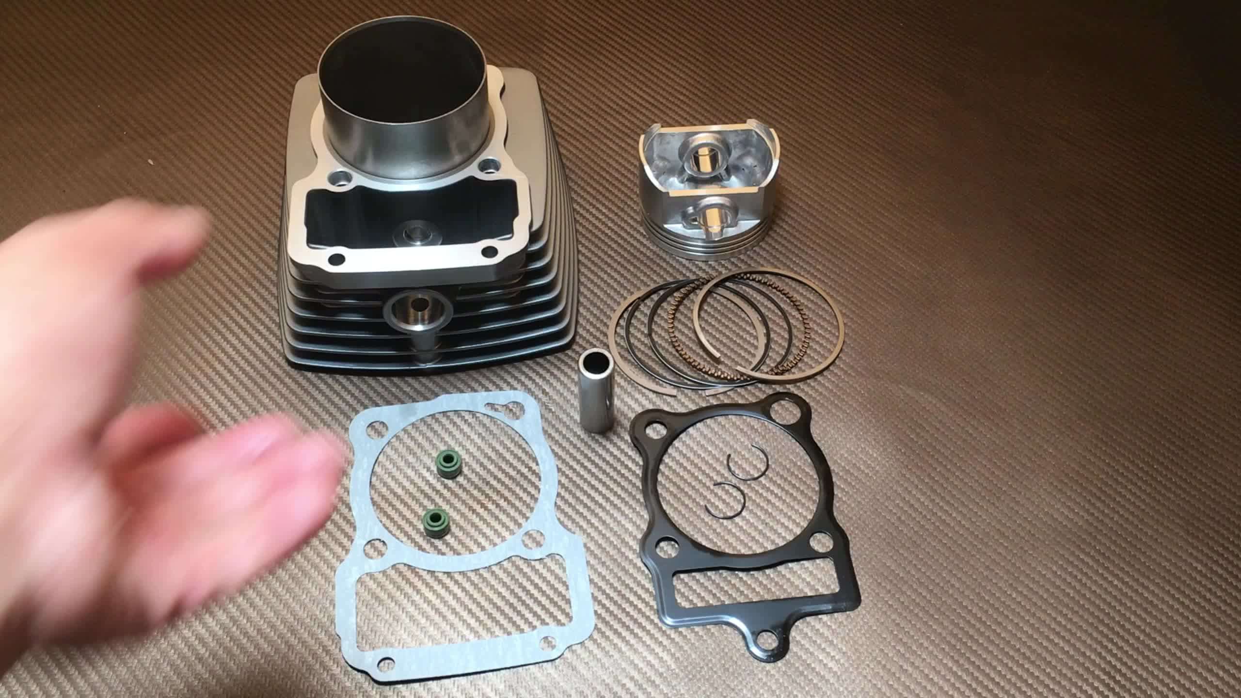 Motorcycle Cg300 Cg350 Cylinder Block Kit For Cg 300cc 350cc 70mm 72 ...