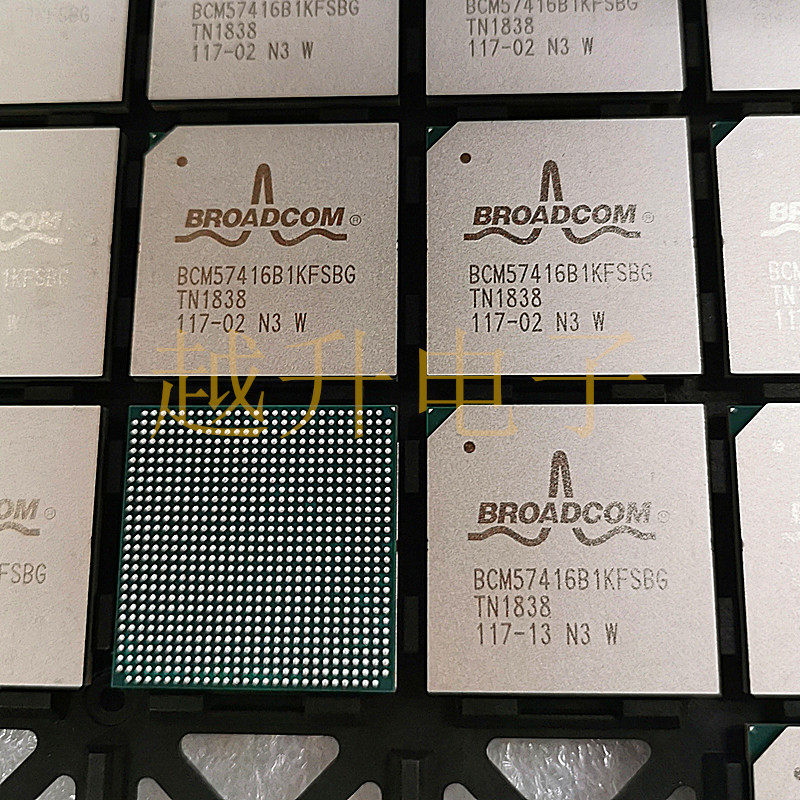 原裝 BCM57416B1KFSBG 實物拍攝IC PHY DUAL 10G網卡芯片BCM57416