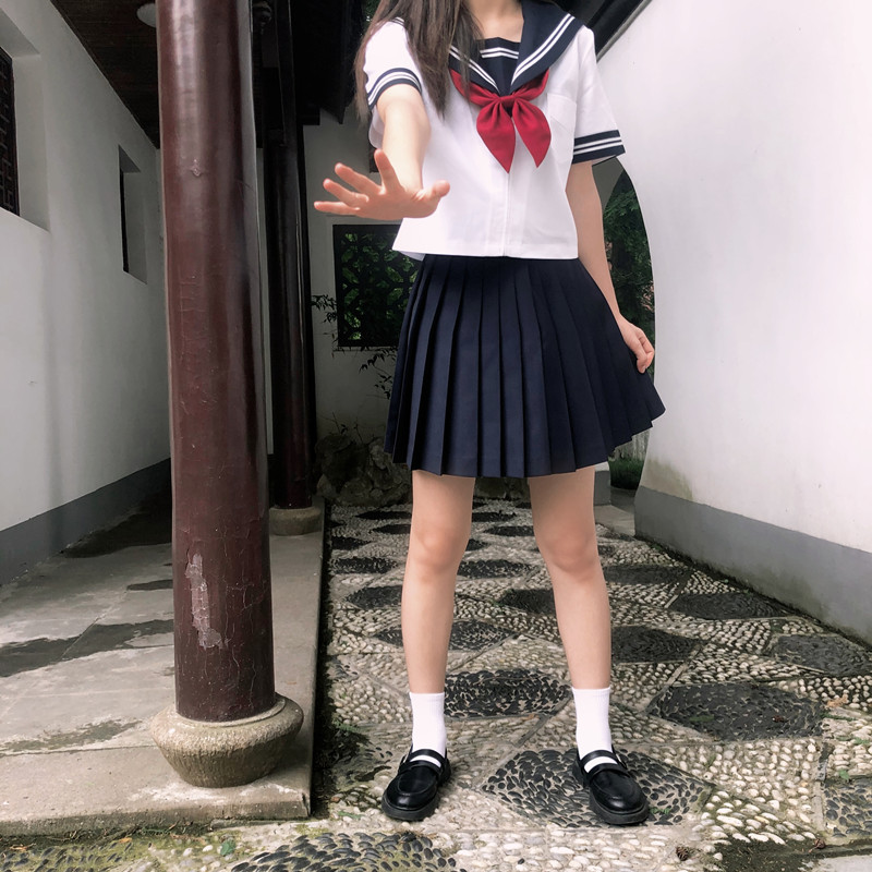 日系水手服美少女战士JK制服套装学院风jk制服旗舰店正品套装-Taobao
