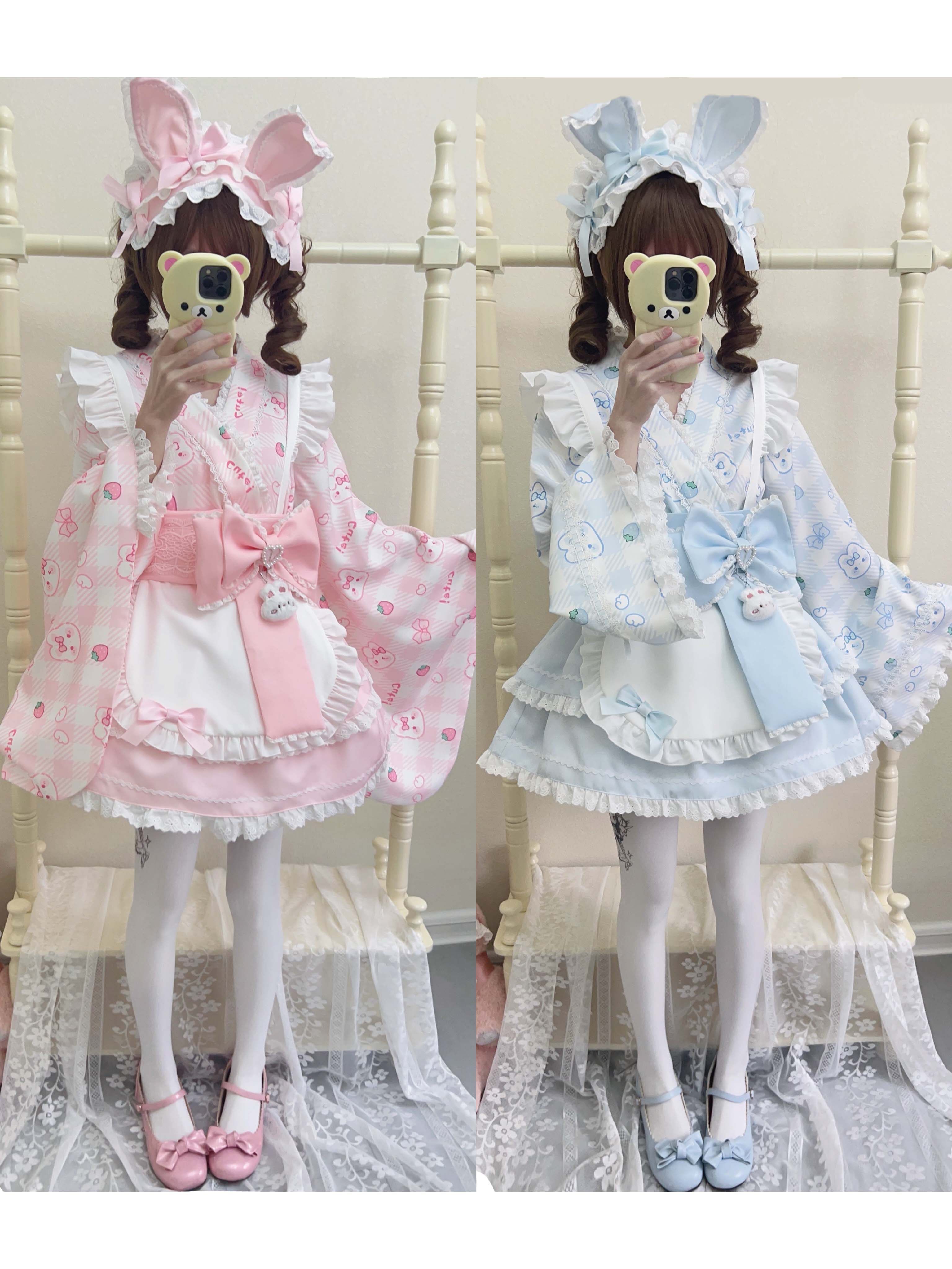 Original [spring bunny] chai huhu suit japanese style lolita lolita ...