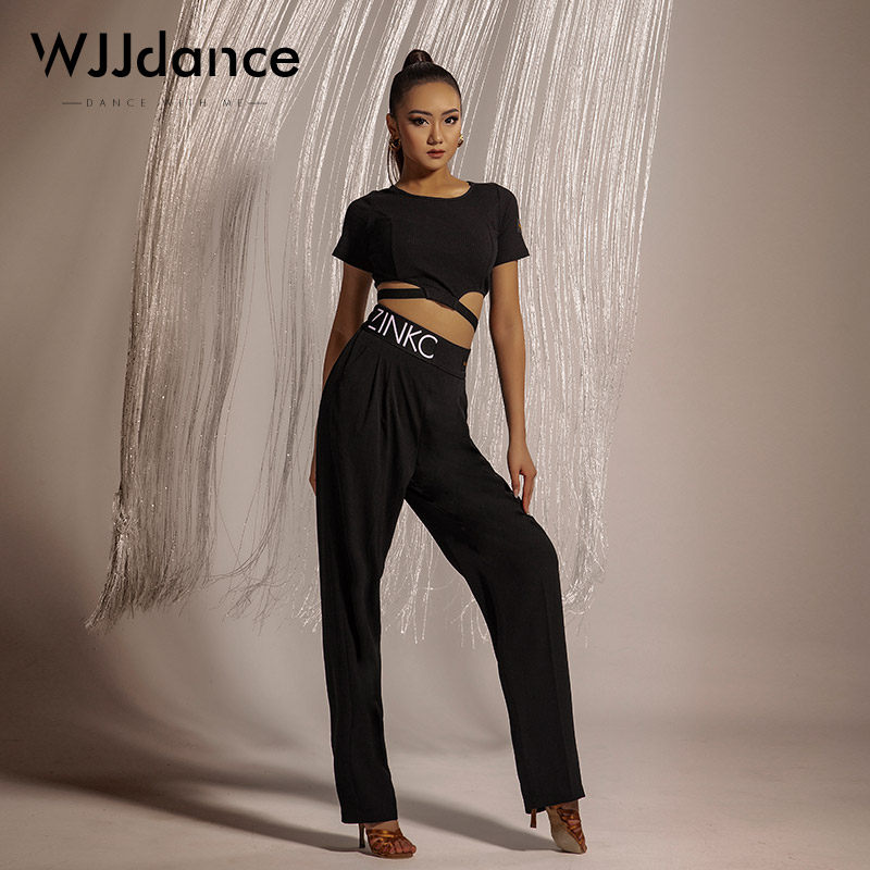 WJJdance拉丁舞裤子女2024新款，高腰弹力长裤如何提升舞蹈体验？💃-拉丁舞下装-淘宝好物网