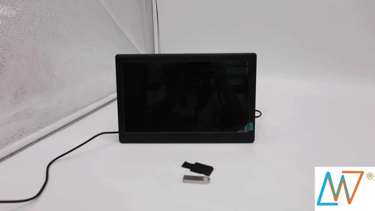 Best Wall Mounted 10 Inch Gif Tft Lcd Widescreen Digital Photo Frame ...