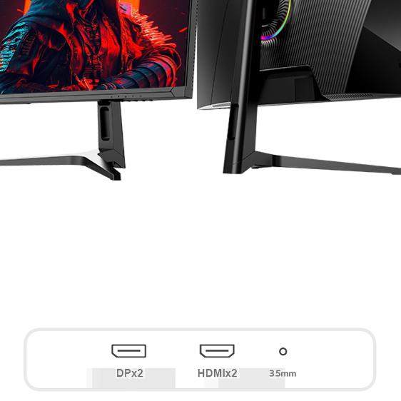 Tuoshuo 32-Inch 2K180Hz Gaming Screen Fsatips Racing Simulator 165 ...