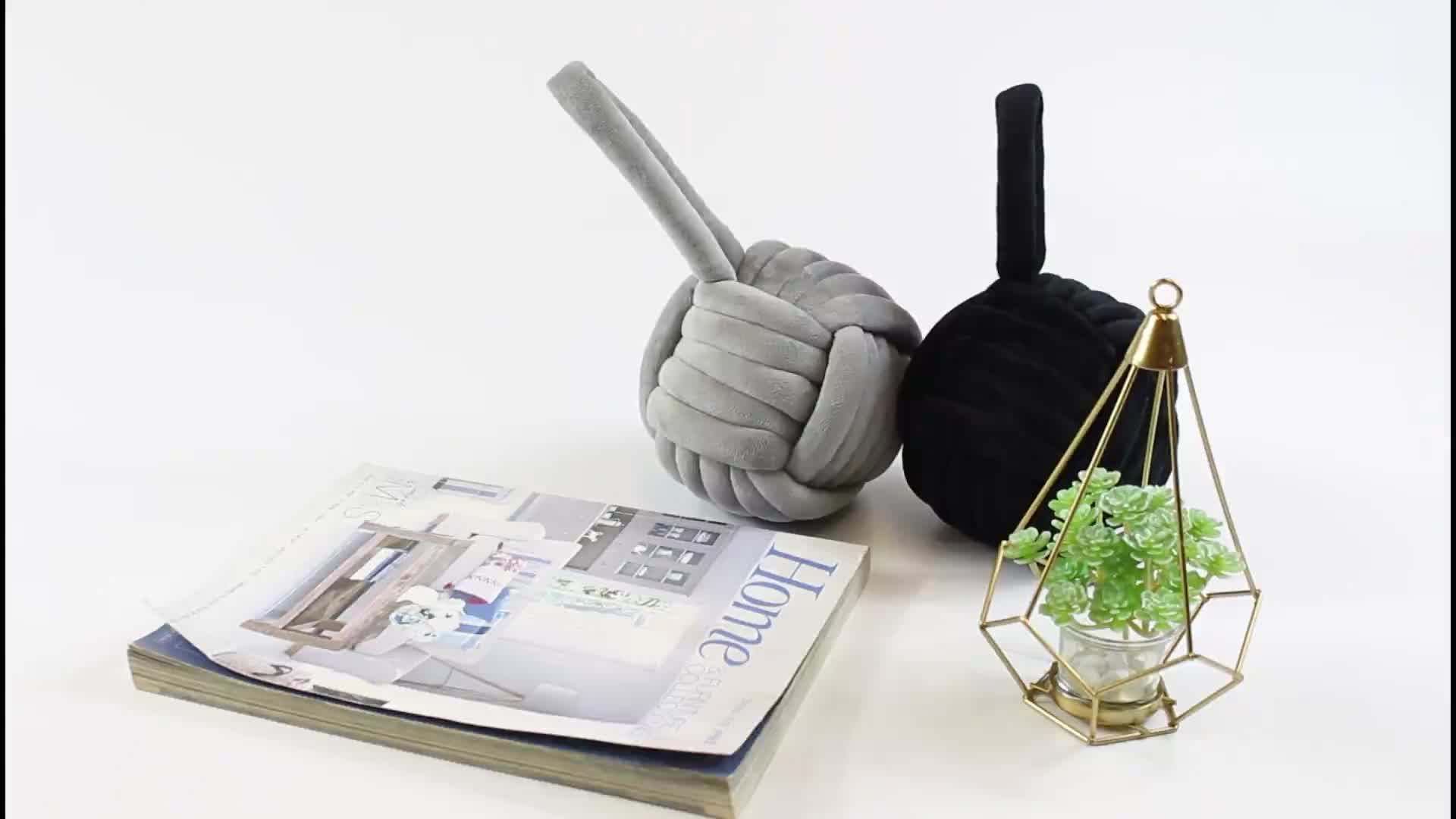 New Style Doorstops Coloured Door Stop Sand Filled Heavy Nautical Rope ...