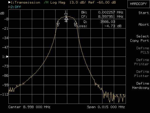 Single Sideband Filters Crystal SSB CW For Cohn Filter 9MHz