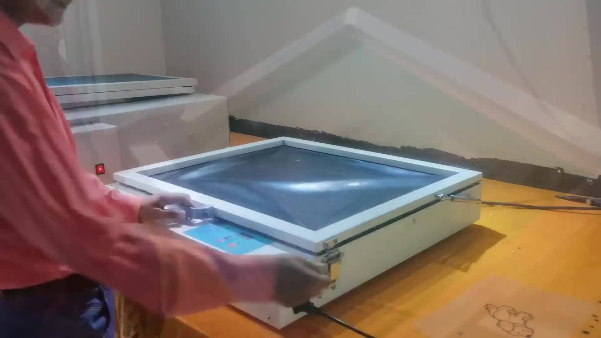 32x24inch Ce Tabletop Uv Led Vacuum Silk Screen Printing Plates Ryonet ...