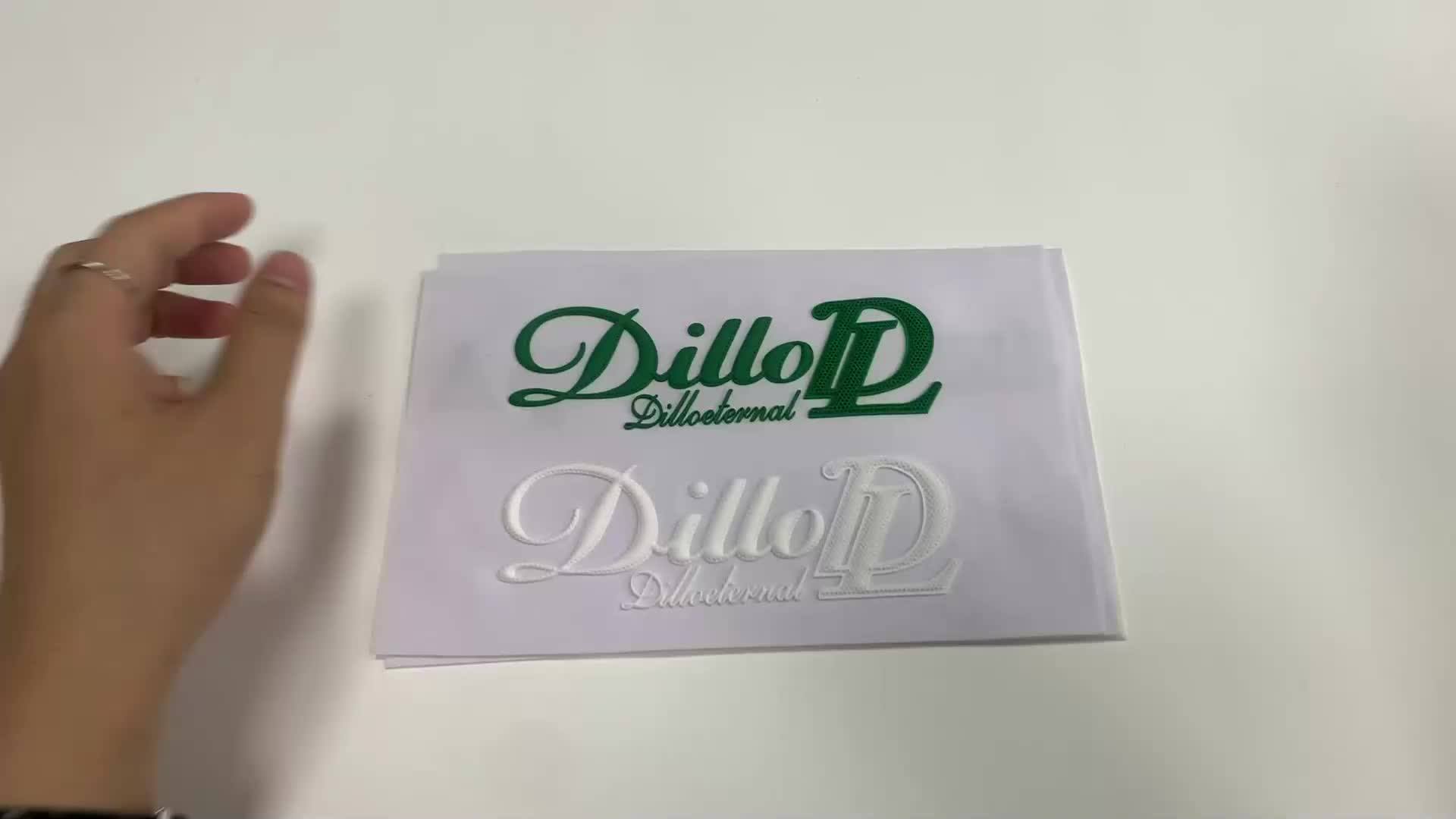 Pet Vinyl Custom 3d Raised Logo High Density Rubber Silicon Heat ...