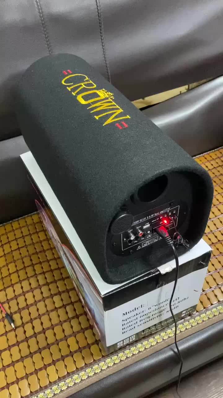 6-inch Cylindrical Subwoofer High-quality Loudspeaker Wirelessly ...