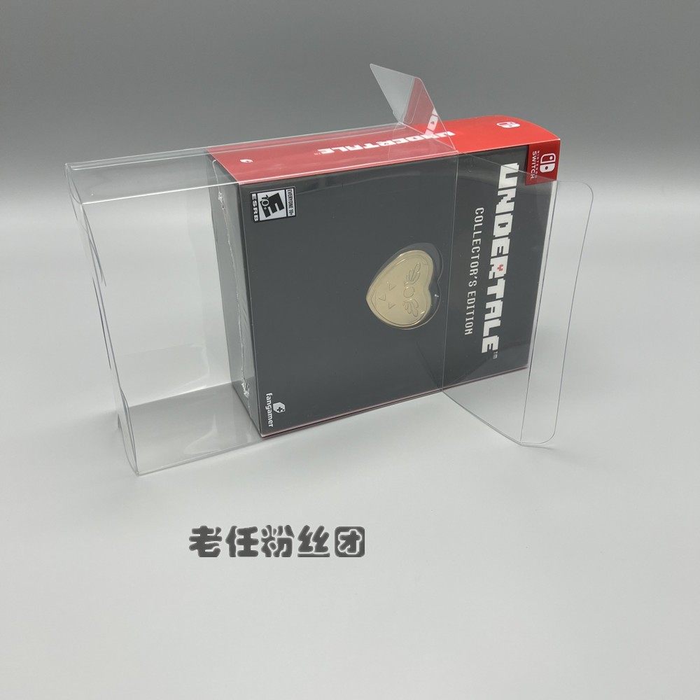 🔥 Nintendo switch undertale collector's edition protective case display ...