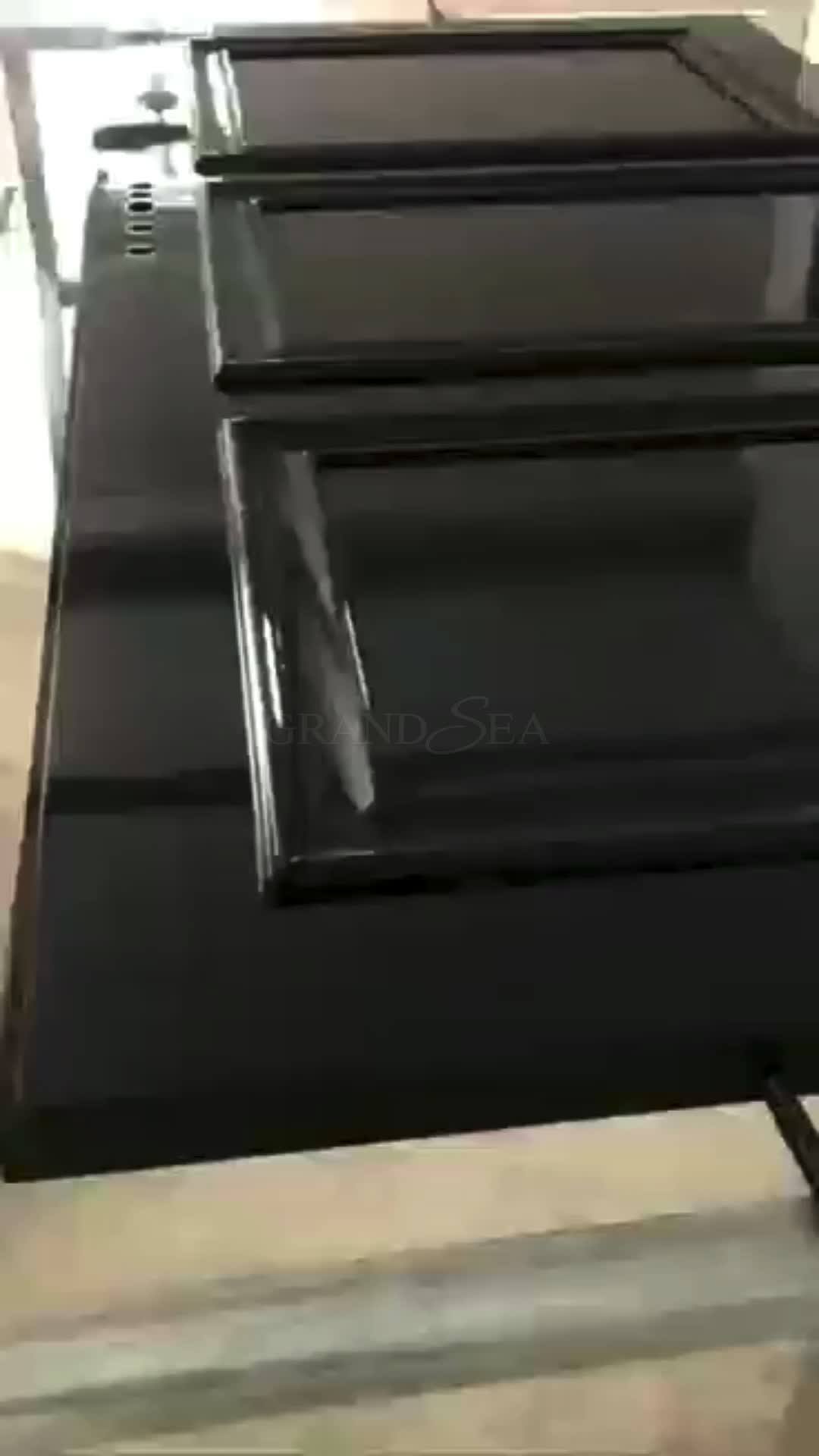 Modern Solid Wood Ghost Door Hidden Track Study Sliding Door Cloakroom ...