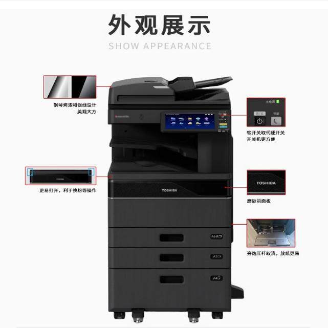 办公室里的新宠儿？东芝6528A商用办公复印机，真的值得拥有吗？-复合复印机-淘宝好物网