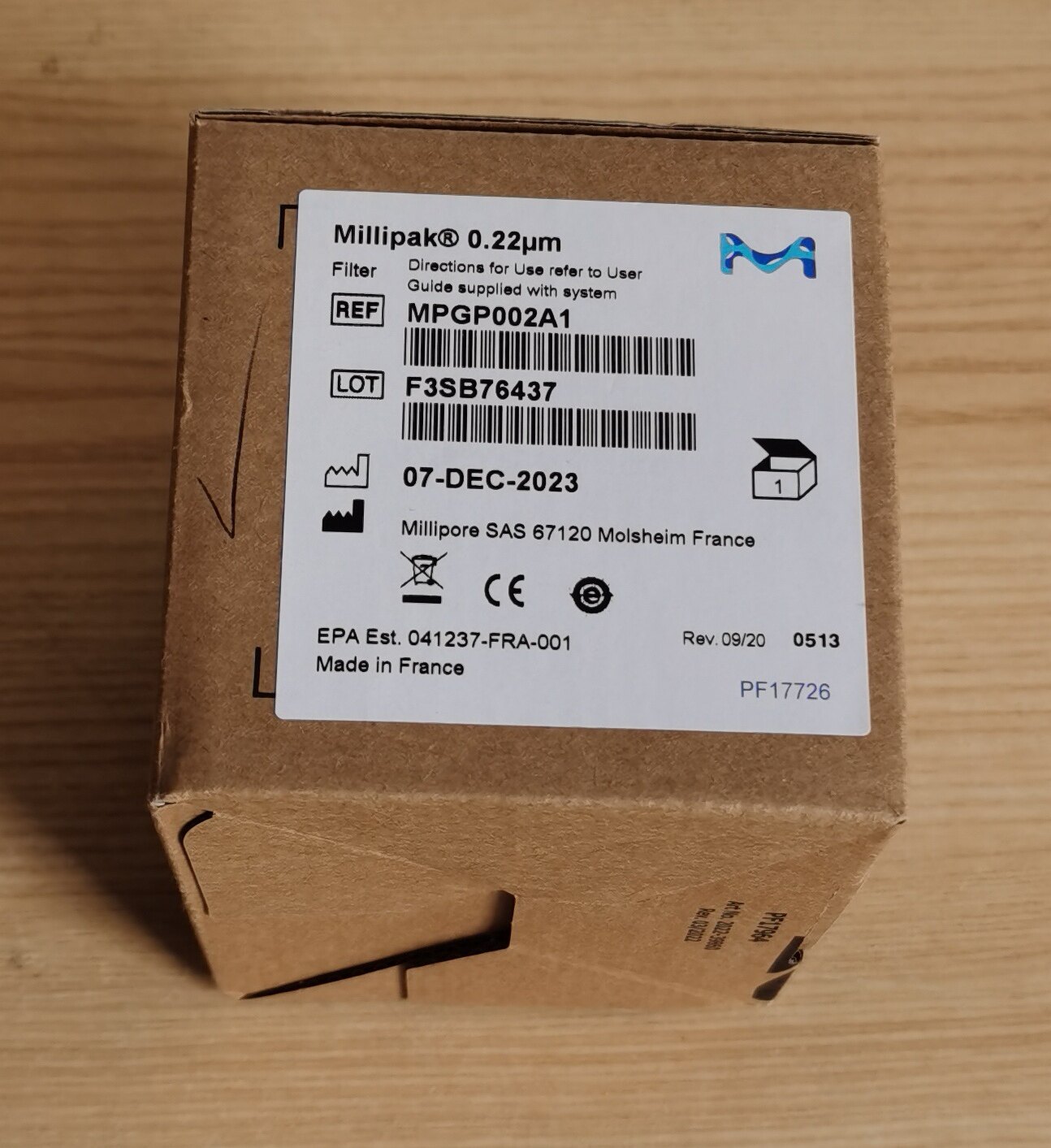 密理博Millipak 0.22um终端过滤器MPGP002A1：实验室纯水净化的秘密武器！-过滤器-淘宝百科网