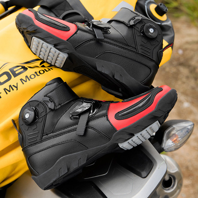 Stylish Waterproof Motorcycle Riding Boots for Various Scenes ...